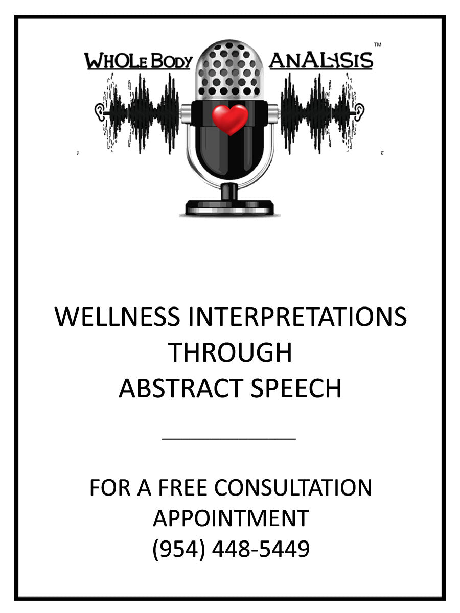 WHOLE BODY ANALYSIS – THINGS VEGETARIAN